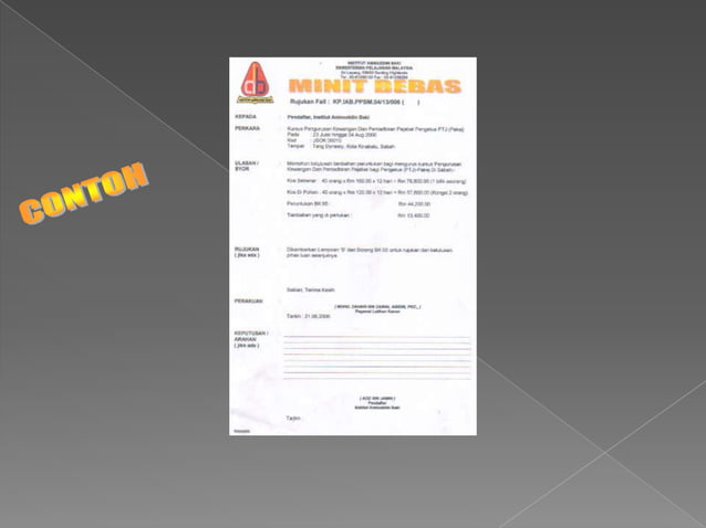 Penulisan Surat Rasmi | PPSX