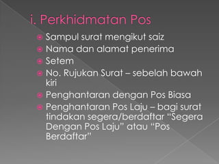 Penulisan Surat Rasmi | PPSX