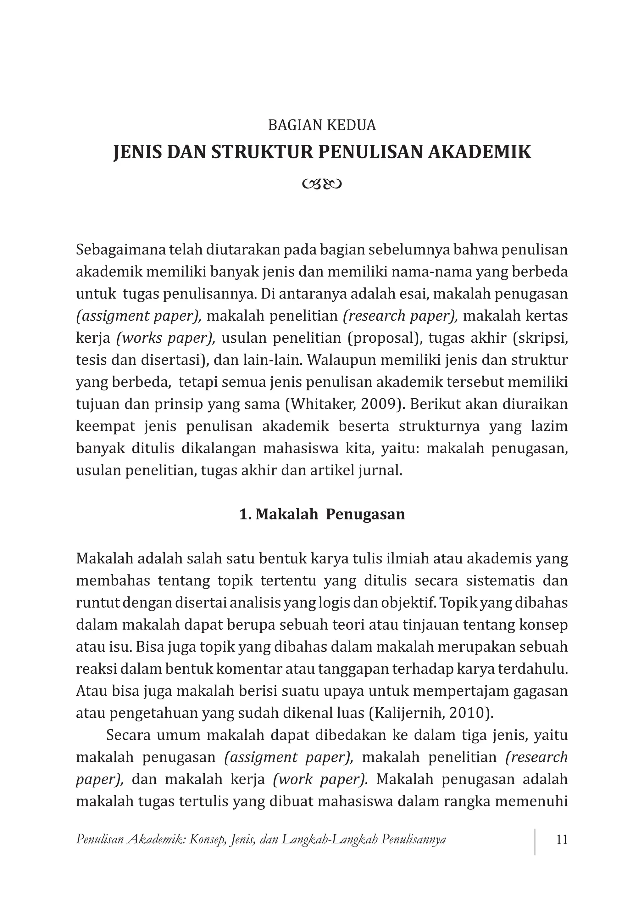 Penulisan akademik di kalangan universitas | PDF
