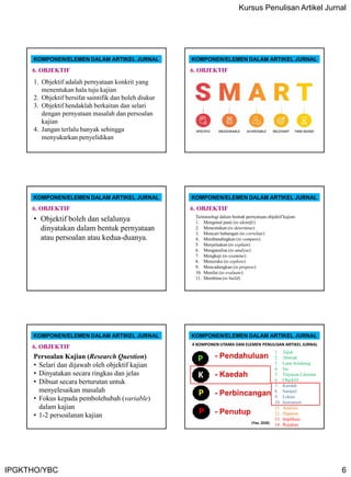 Penulisan Artikel Jurnal | PDF