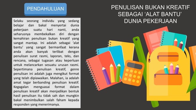 Penulisan bukan kreatif | PPT