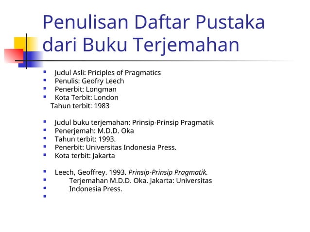 penulisan daftar pustaka dan cara pengutipan.ppt