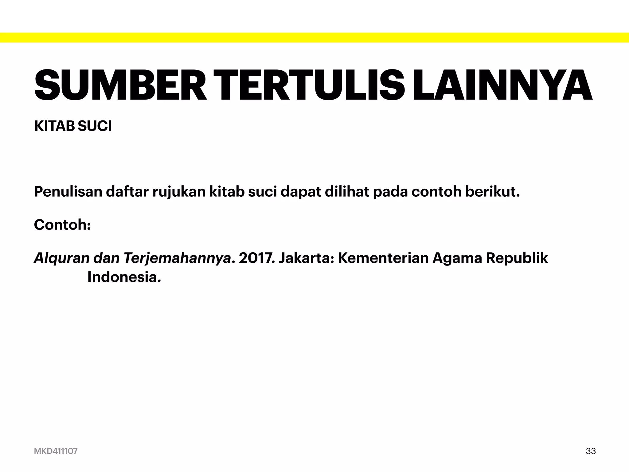 Penulisan Daftar Rujukan | PDF