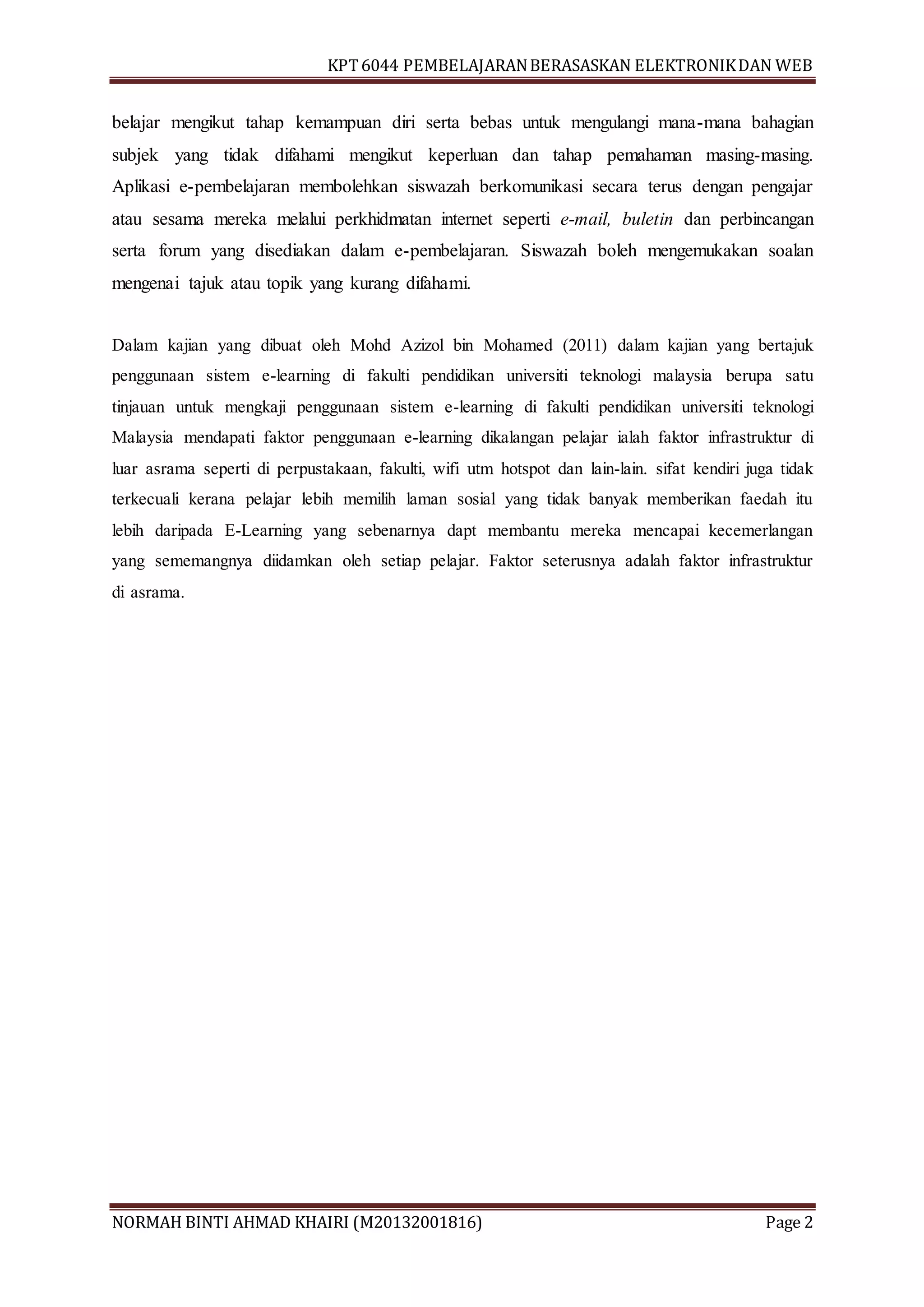 Penulisan dapatan kajian e | PDF