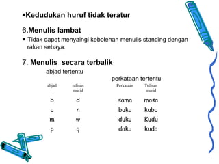Penulisan disleksia | PPT