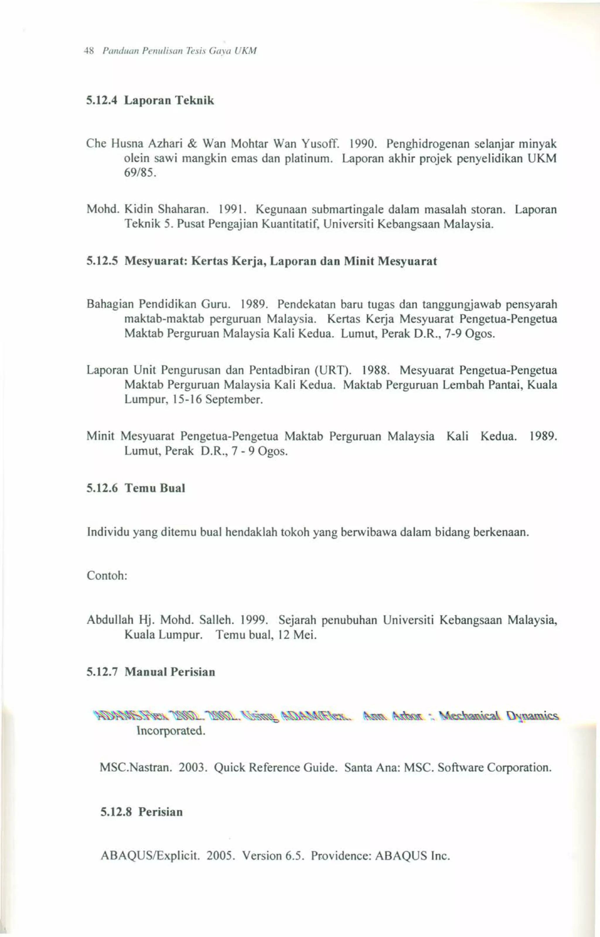 Penulisan gaya ukm | PDF
