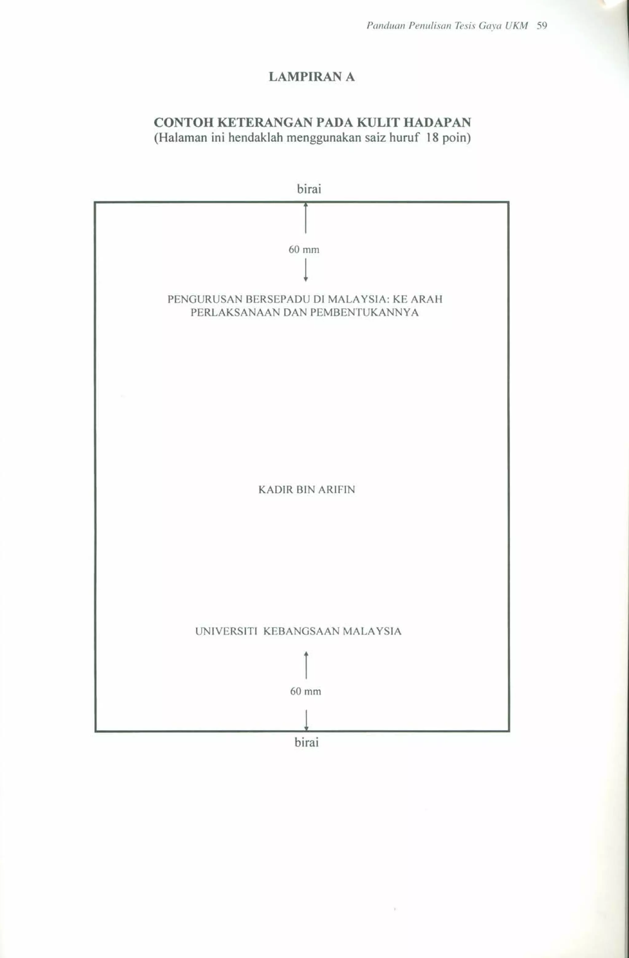 Penulisan gaya ukm | PDF