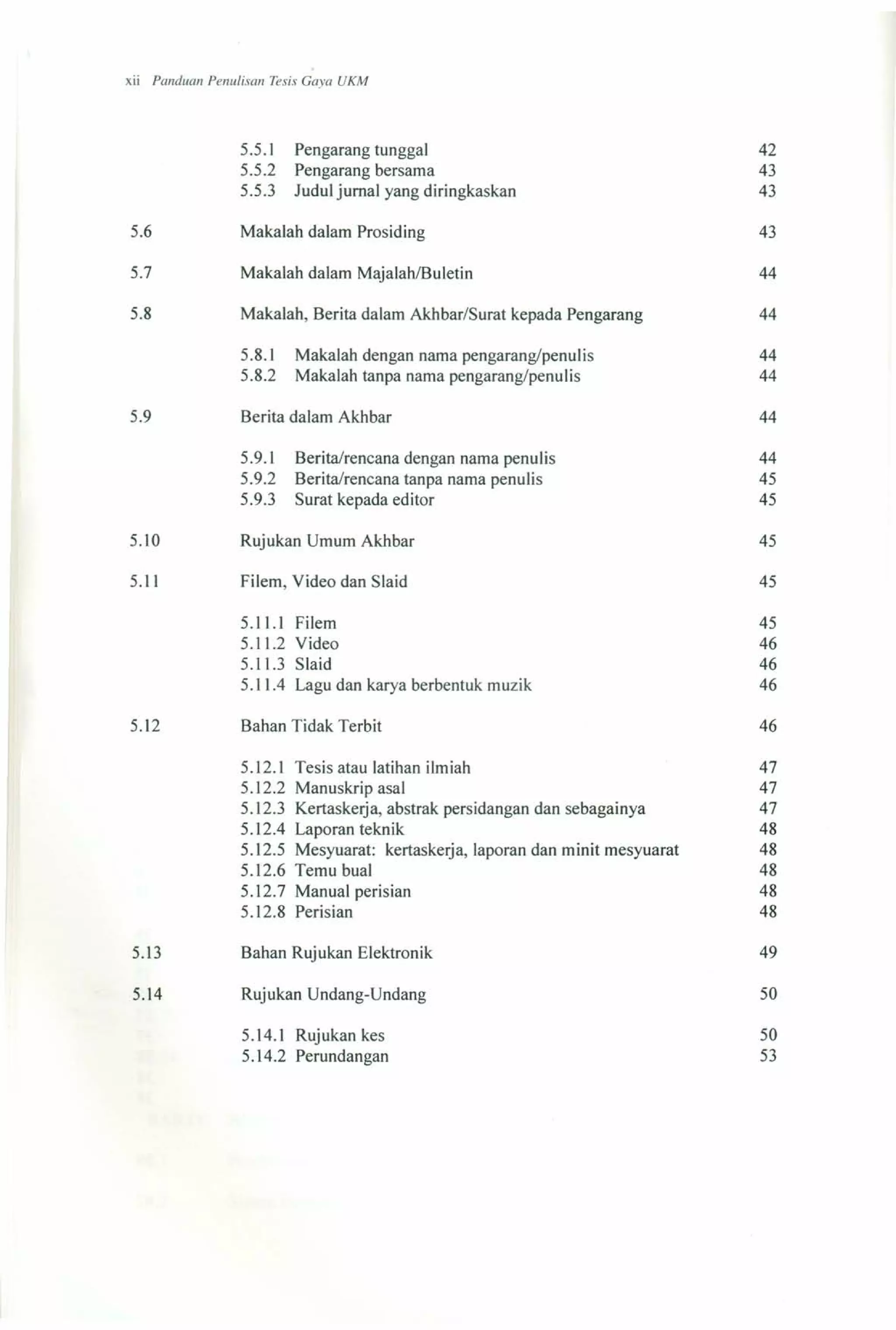 Penulisan gaya ukm | PDF