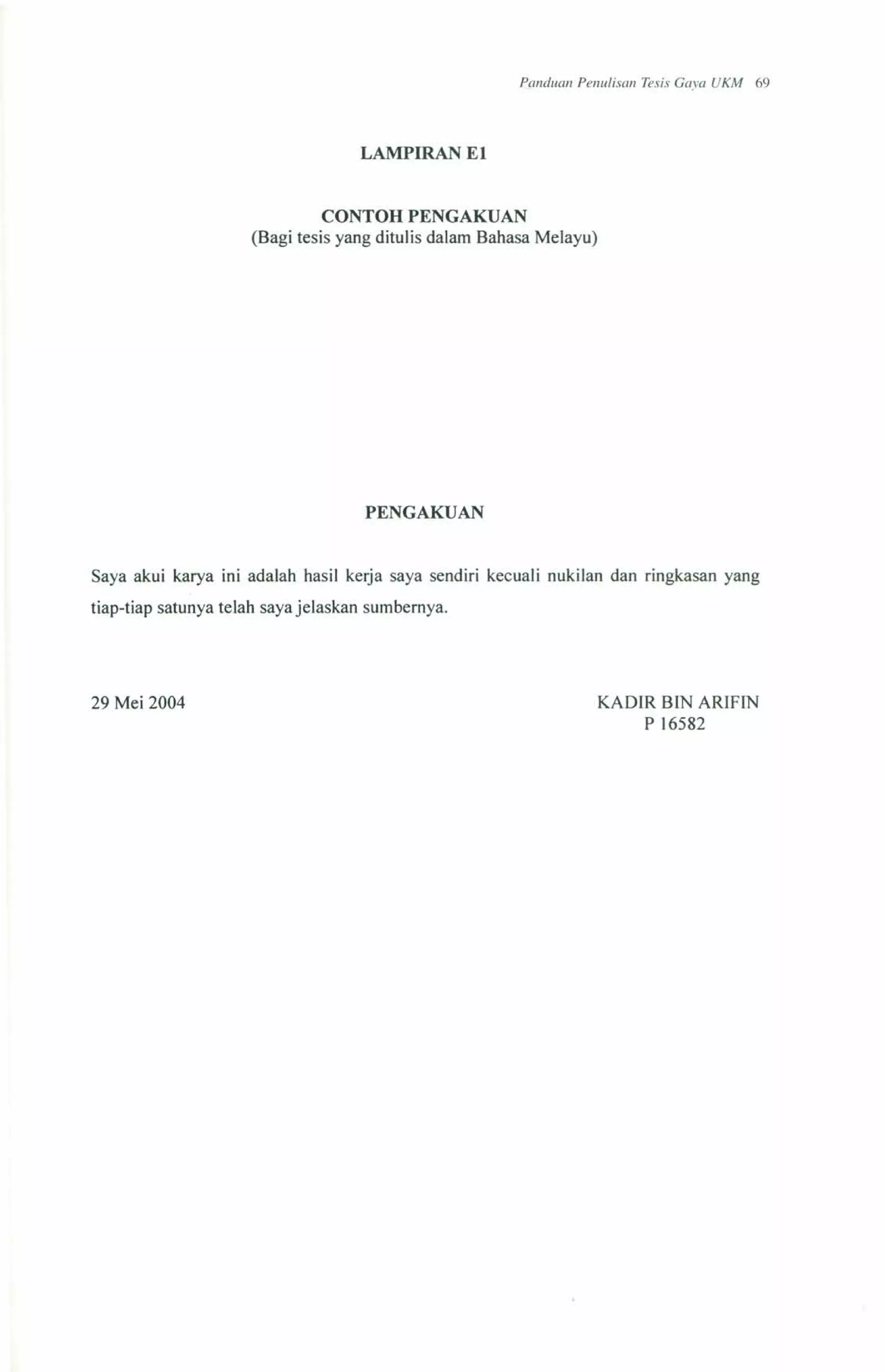 Penulisan gaya ukm | PDF