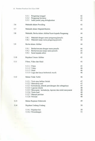 Penulisan gaya ukm | PDF