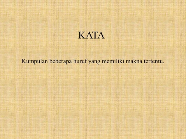 Penulisan Huruf dan Kata | PPTX