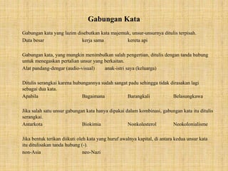Penulisan Huruf dan Kata | PPTX