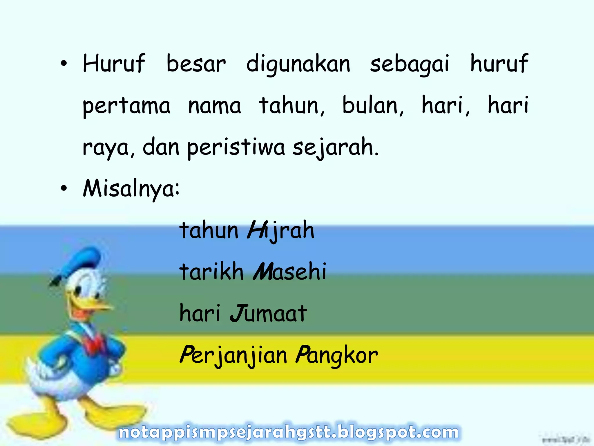 Penulisan huruf | PPSX