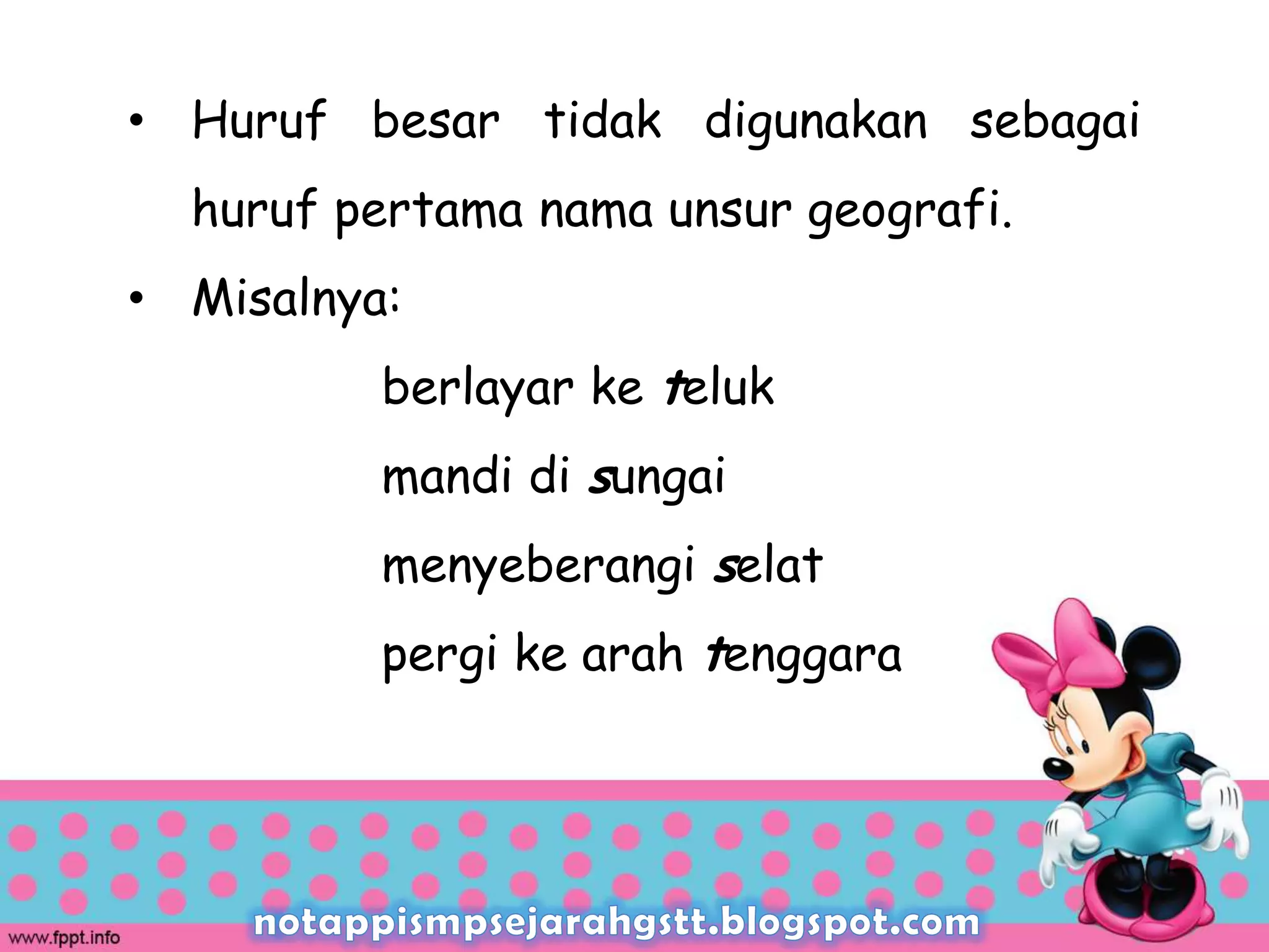 Penulisan huruf | PPSX