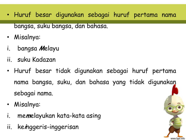 Penulisan huruf | PPSX