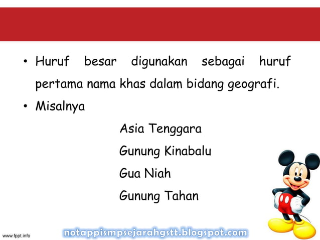 Penulisan huruf | PPSX