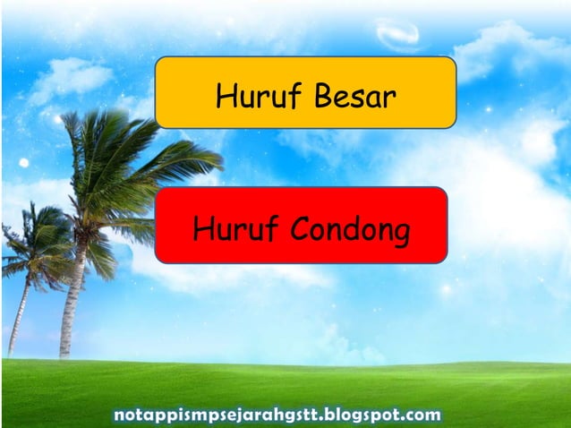 Penulisan huruf | PPSX