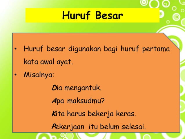 Penulisan huruf | PPSX