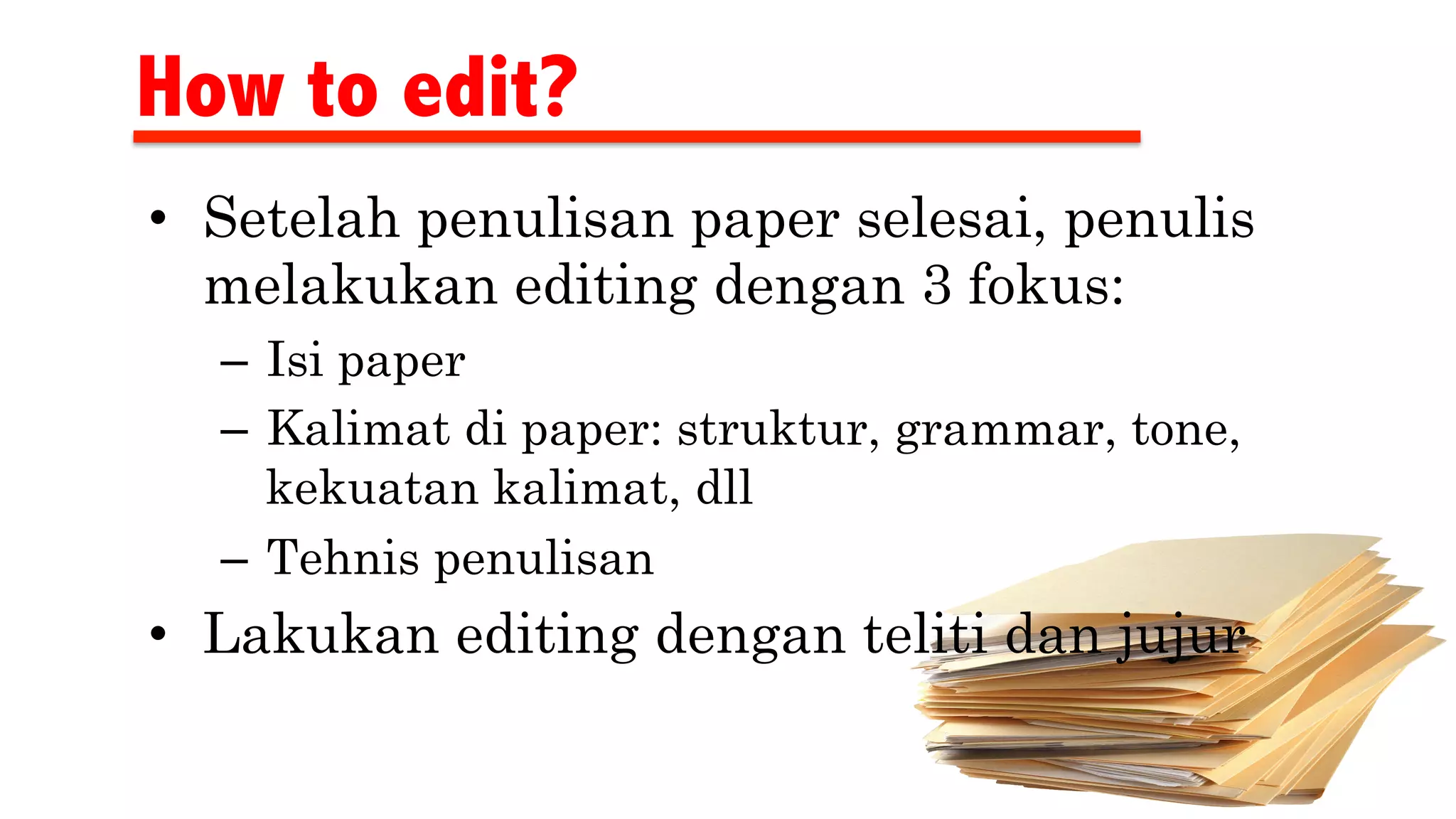 Penulisan karya ilmiah dan Publikasinya | PDF
