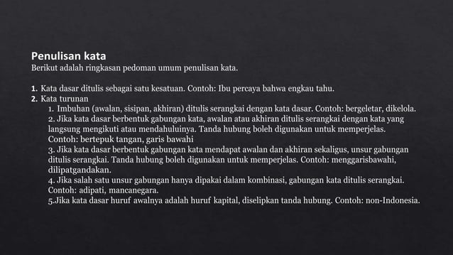 Penulisan Kata ppt | DOCX