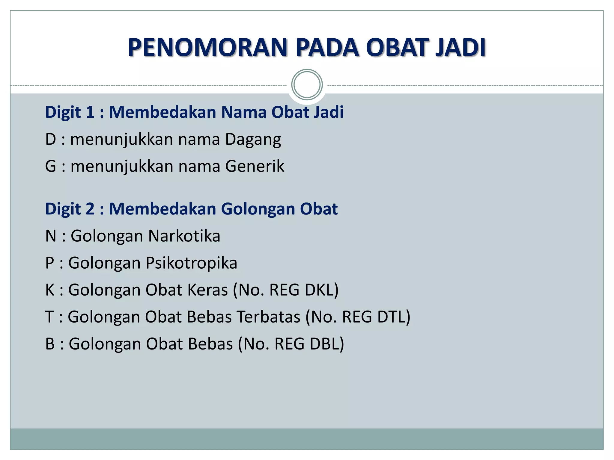 Penulisan kemasan dan label obat | PPTX