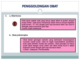 Penulisan kemasan dan label obat | PPTX