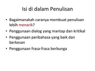 Penulisan Kreatif Bah.2 | PPT