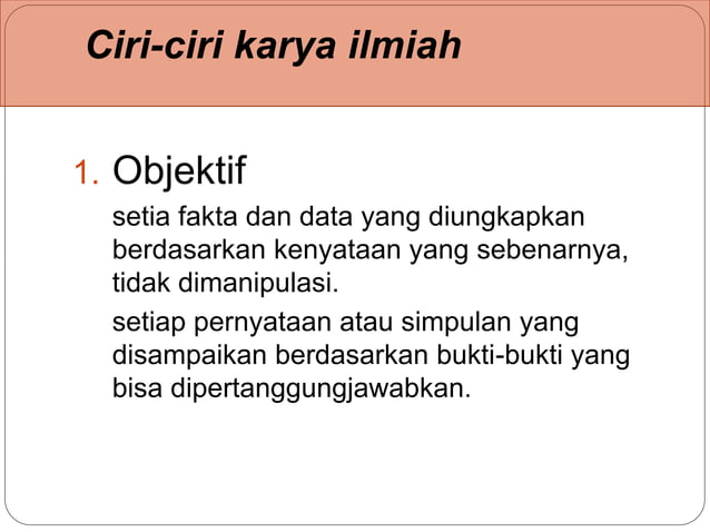 Penulisan Karya Tulis Ilmiah | PPT