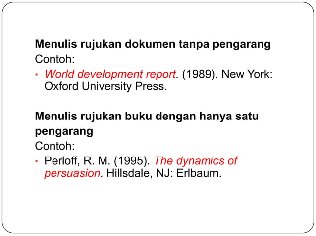Penulisan mengikut format apa | PPTX