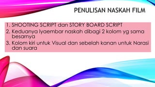 PENULISAN NASKAH FILM | PDF