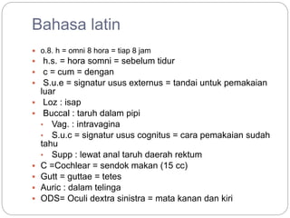 Metode PENULISAN_RESEP.secara benar di rumah sakit dan klinik.pptx
