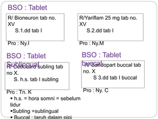 Metode PENULISAN_RESEP.secara benar di rumah sakit dan klinik.pptx
