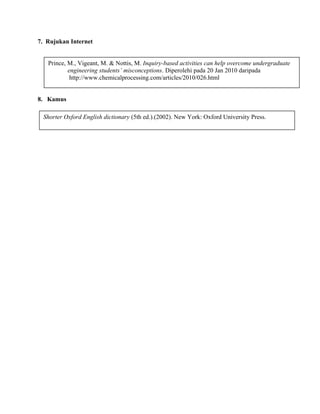 Penulisan rujukan mengikut format apa contoh (1) | DOC