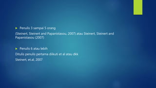 Penulisan sitasifwada | PPTX