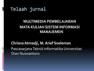 Penulisan sumber pustaka | PPT