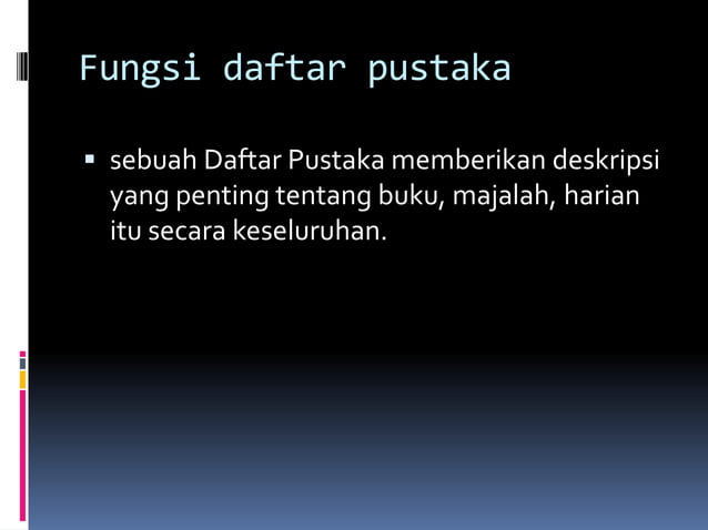 Penulisan sumber pustaka | PPT