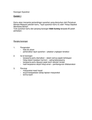 Penulisan syarahan | PDF