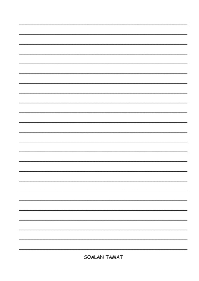 Penulisan tahun 3 ub1 2016 kssr | DOCX