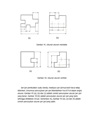 gambar teknik - pemotongan gambar | DOCX