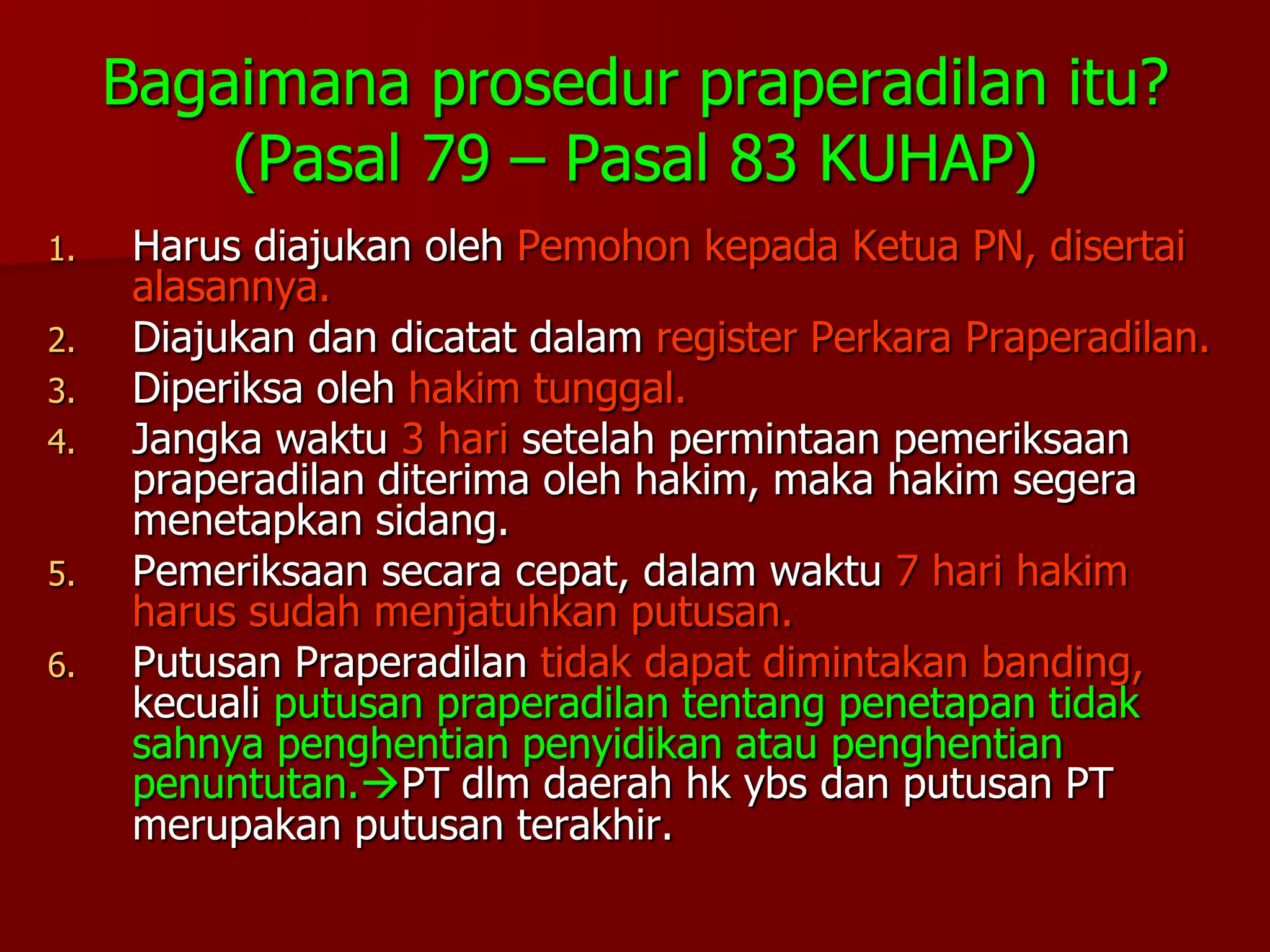 penuntutan dalam huikum pidana gafaauala | PPT