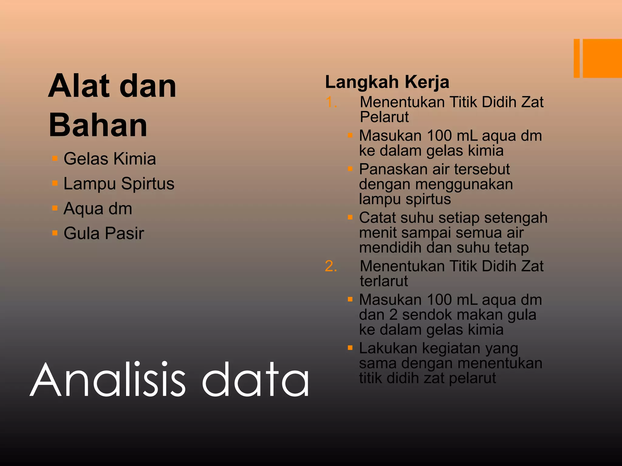 Penurunan titik didih | PPTX