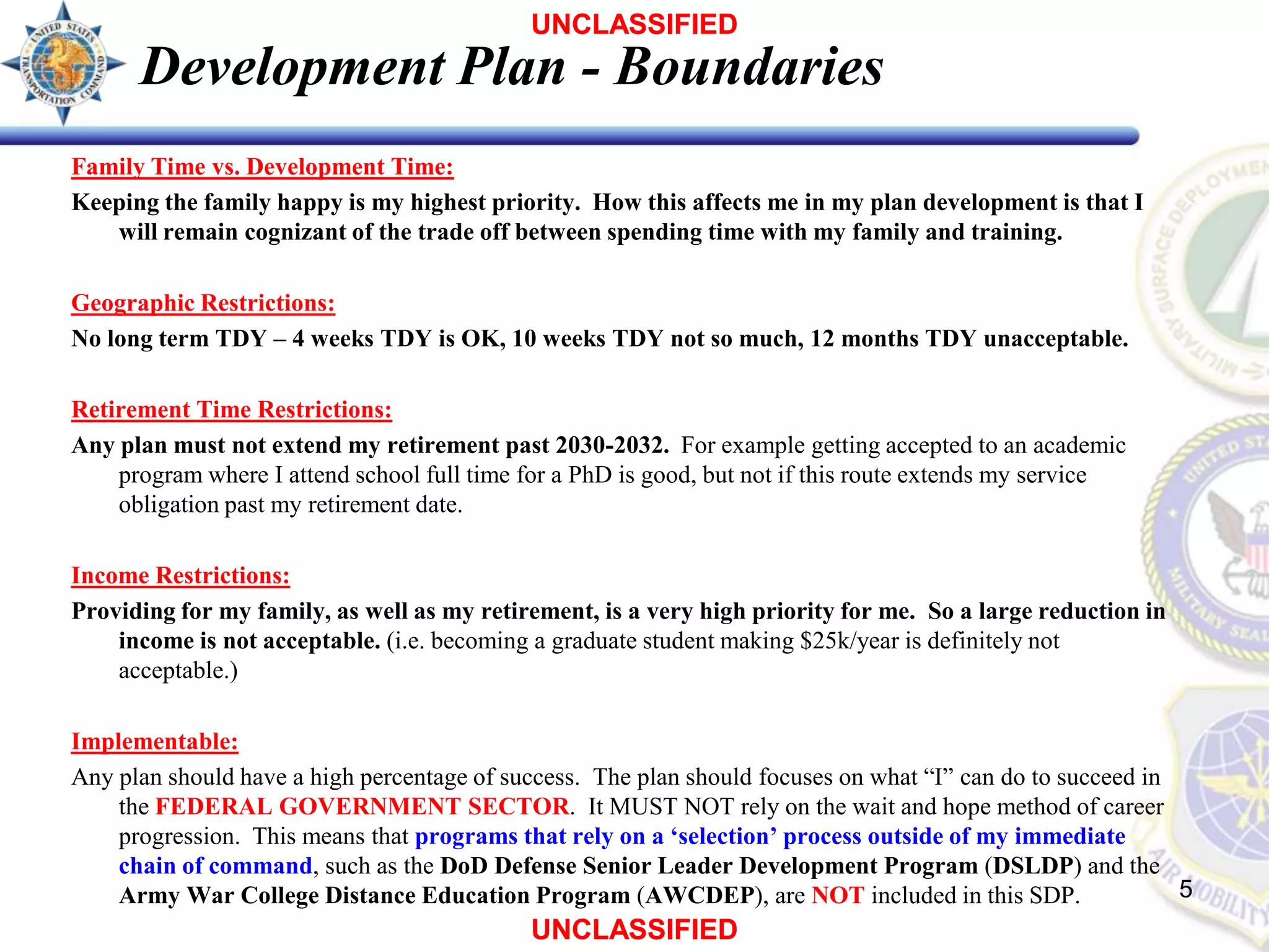Individual Development Plan - David Penwell | PPT