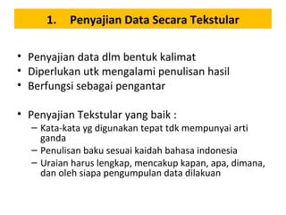 Penyajian data | PPT