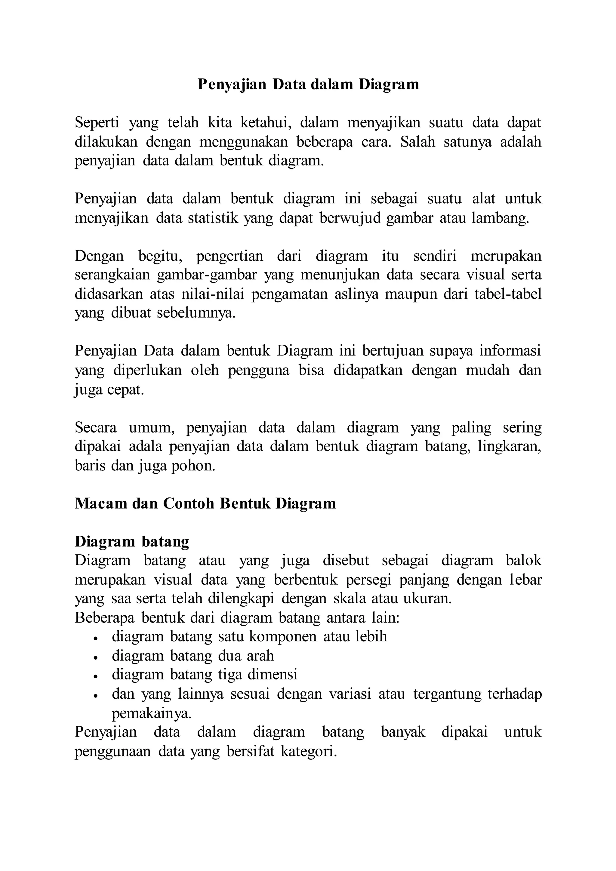 Penyajian data dalam diagram | DOCX