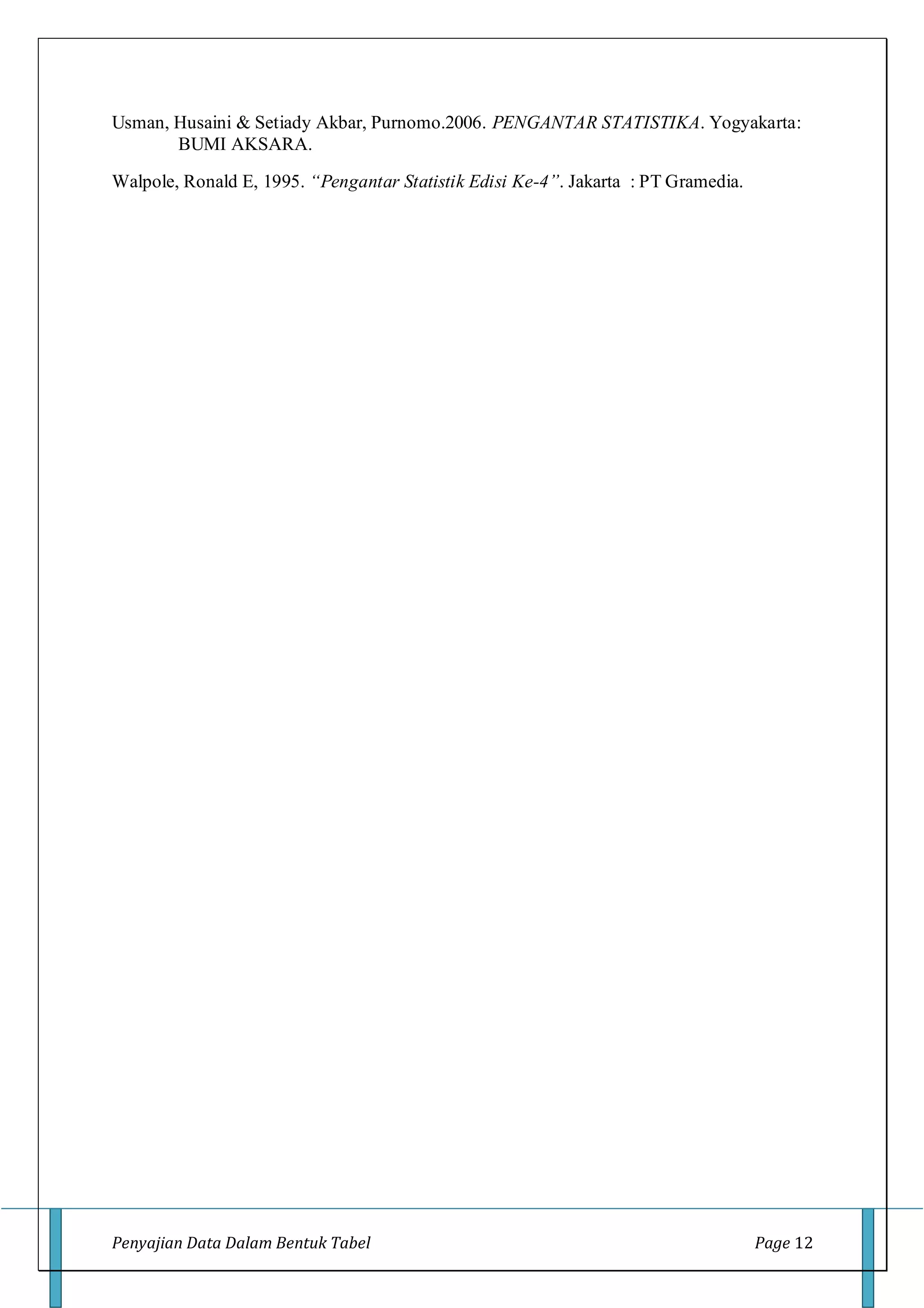 Penyajian data dalam_tabel(2) | PDF