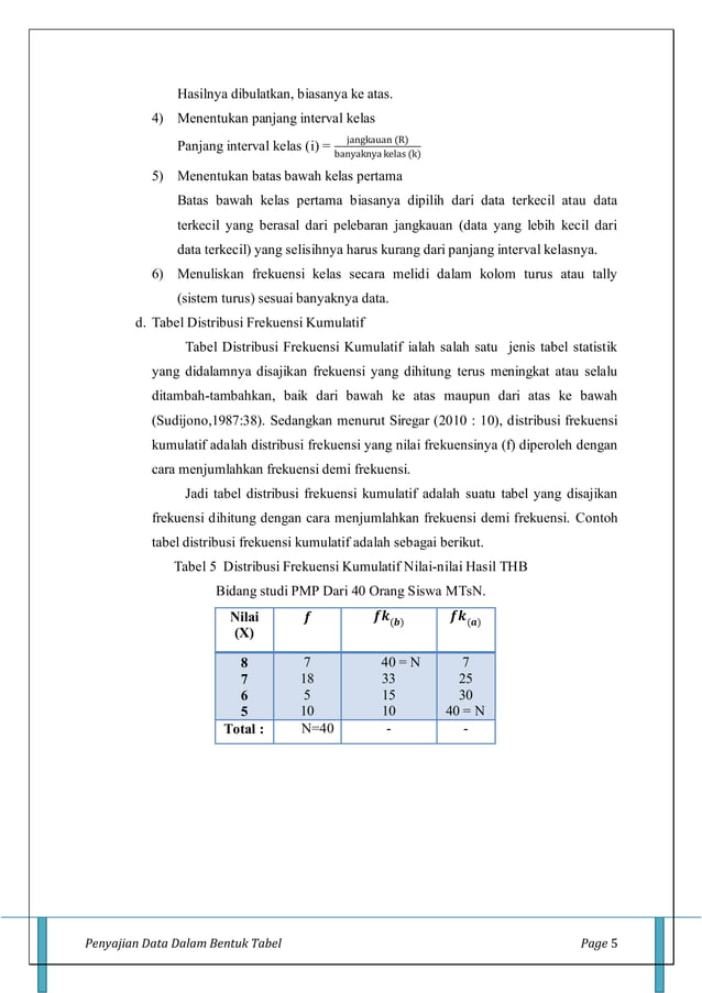 Penyajian data dalam_tabel(2) | PDF