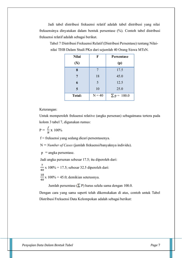 Penyajian data dalam_tabel(2) | PDF