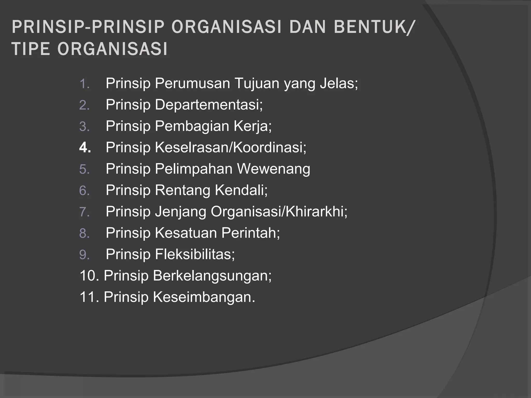 Penyajian Materi Teori Organisasi | PPT
