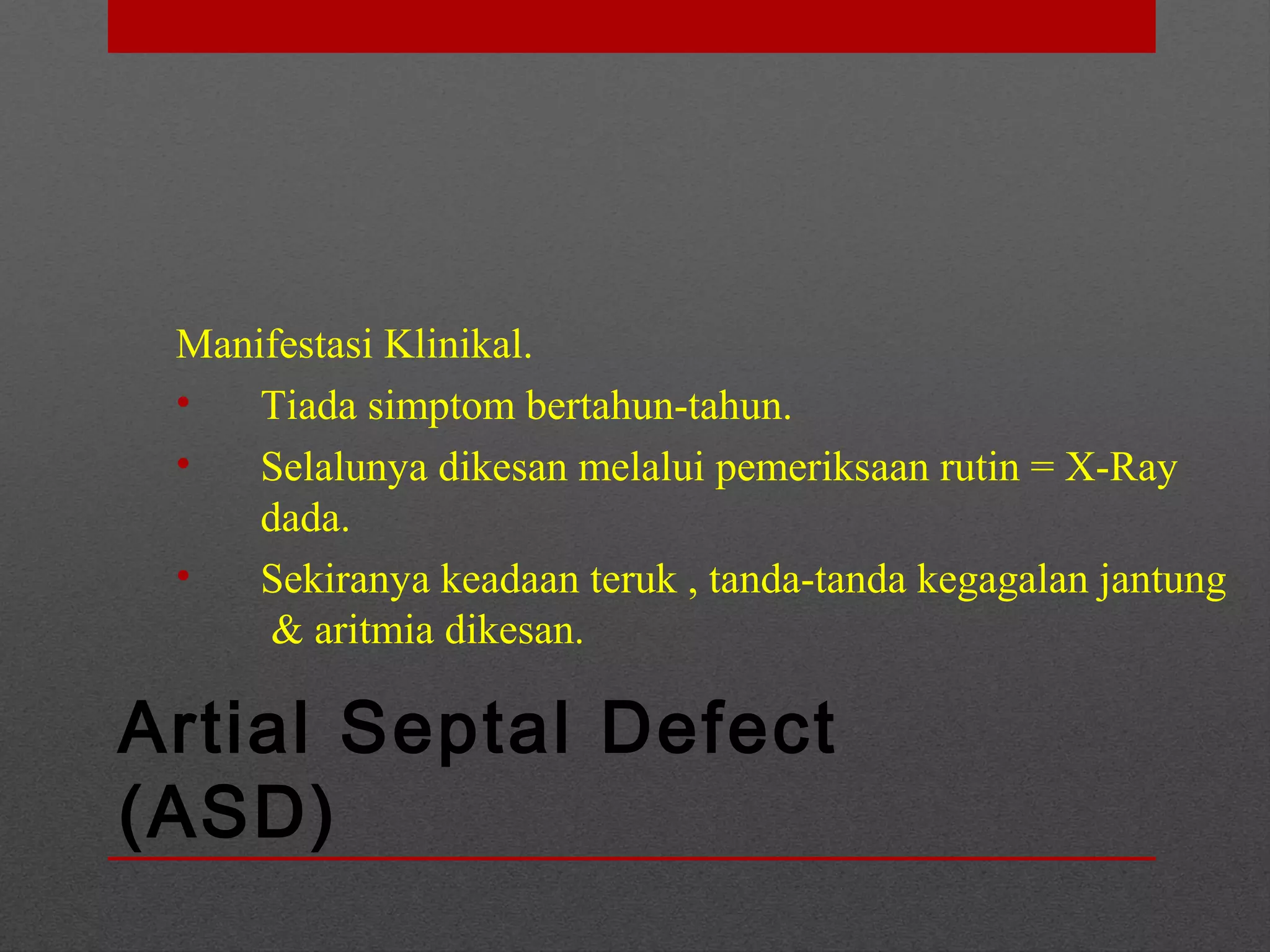 PENYAKIT-PENYAKIT JANTUNG KONGENITAL | PPT