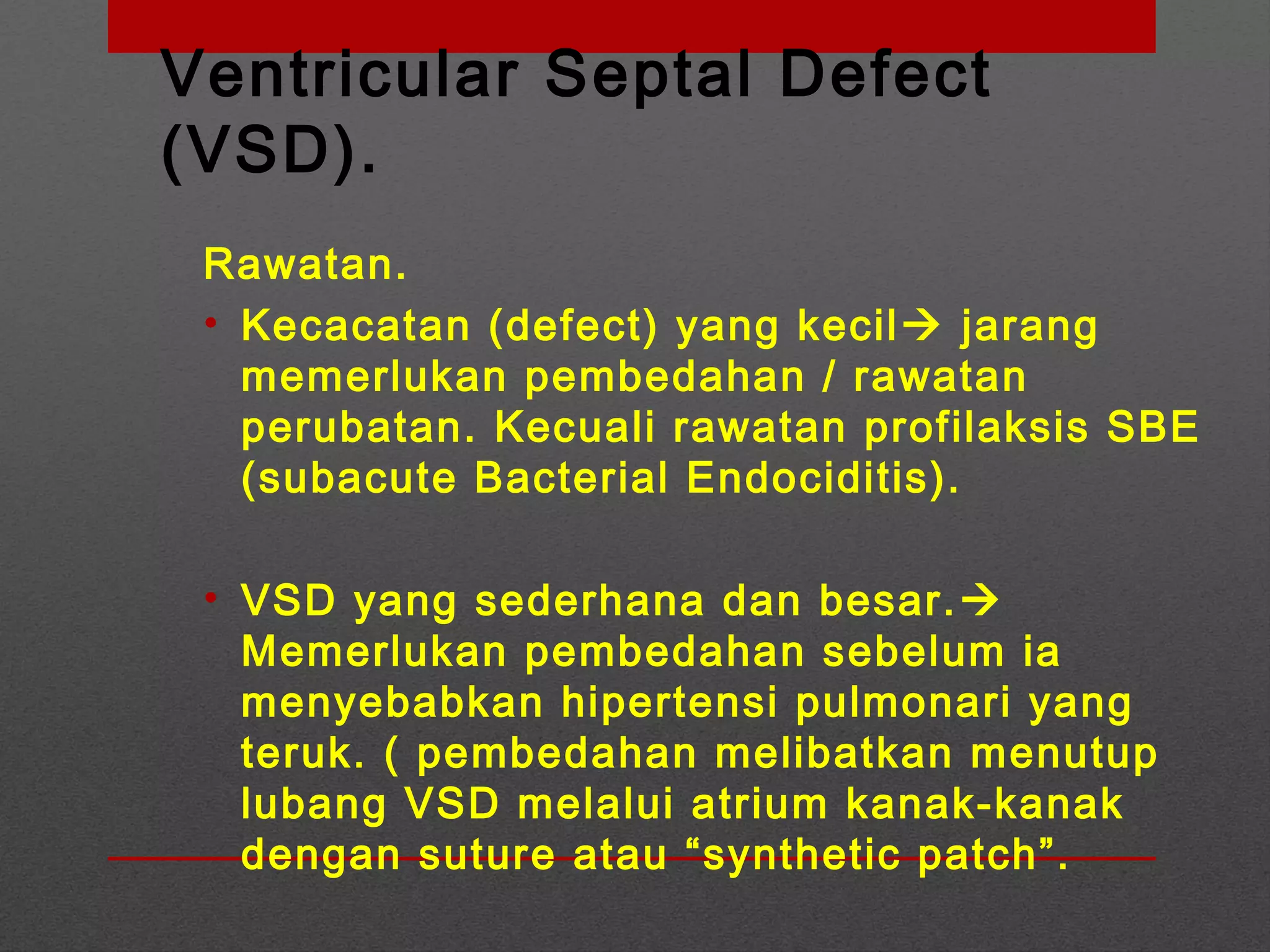 PENYAKIT-PENYAKIT JANTUNG KONGENITAL | PPT